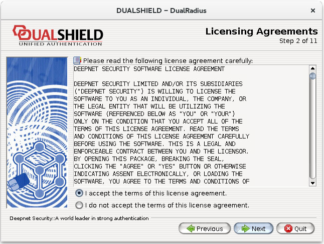 X-Window [RADIUS] - DualShield MFA Platform - Deepnet Security ...