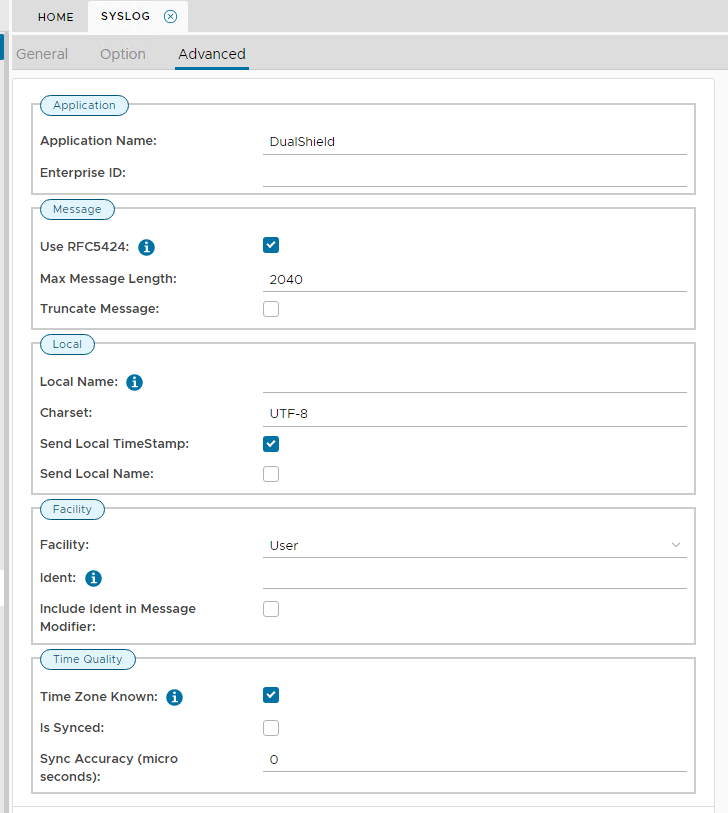 Syslog - DualShield MFA Platform - Deepnet Security Technical Guides
